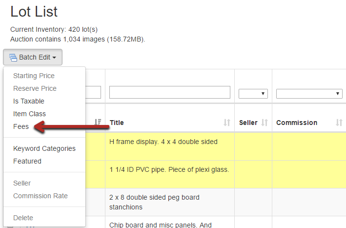 Adding Fees – Affiliate Knowledge Base
