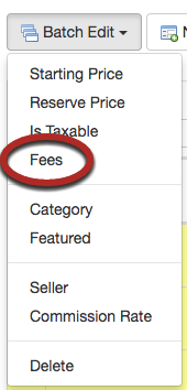 Adding Fees – Affiliate Knowledge Base
